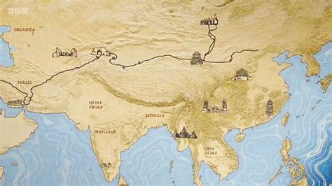 Marco Polo Silk Road Map Marco Polo By Bike