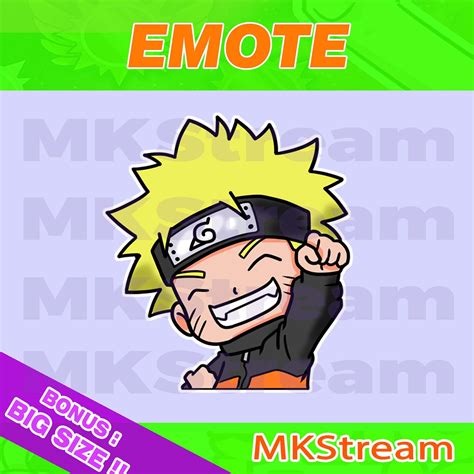 Artstation Twitch Emotes Chibi Naruto Hype Artworks