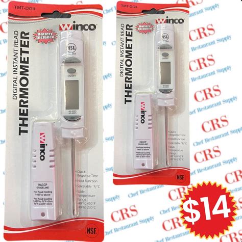 Instant Read Thermometer Chef Restaurant Supply