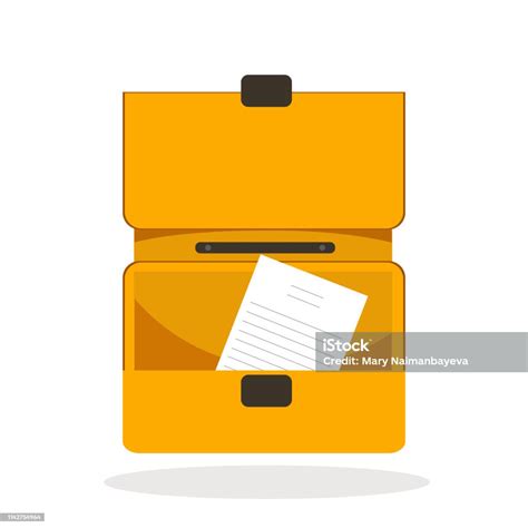 문서 안에 서류 가방 아이콘을 엽니다 고립 된 벡터 일러스트 아이콘에 대한 스톡 벡터 아트 및 기타 이미지 아이콘 여행 가방 0명 Istock