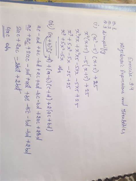 Simplify Expression Math Science Assignment Teachmint