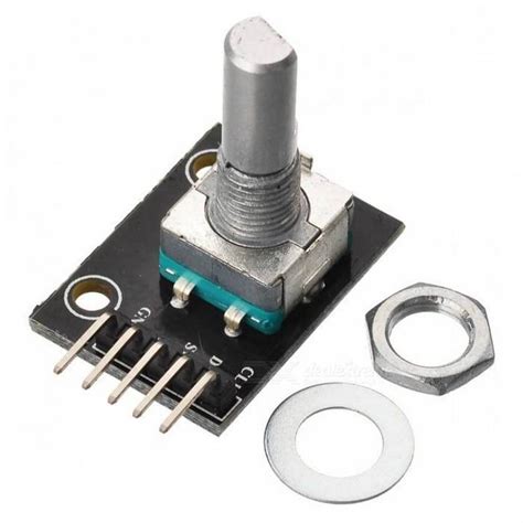 Ky 040 Rotary Encoder Sensor Module Brick Sensor For Arduino Diy