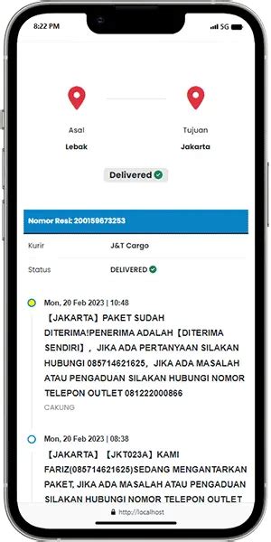 Tracking Lacak Dan Cek Resi J T Cargo Akurat Cekidot Id