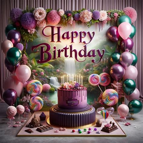 Download Ai Generated Party Happy Birthday Royalty Free Stock