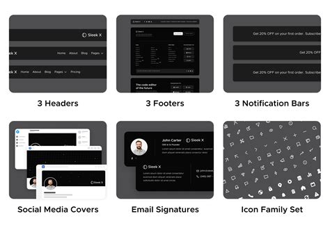 Dark Mode Saas Webflow Template Sleek X Brix Templates