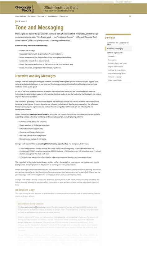 Monet Fort Georiga Tech Brand Site Redesign And Rebuild