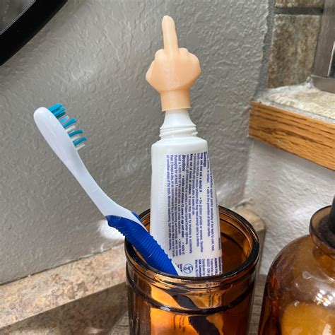 Funny Toothpaste Toppers Etsy