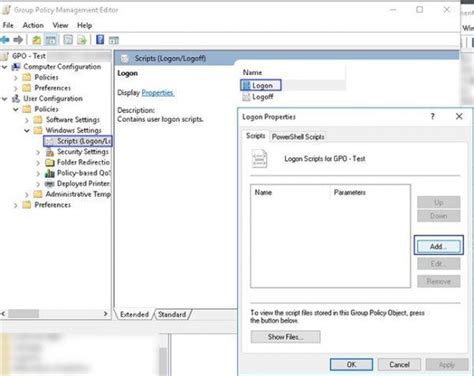 gpo logon script gpo´s y scripts de inicio en server 2016 el taller
