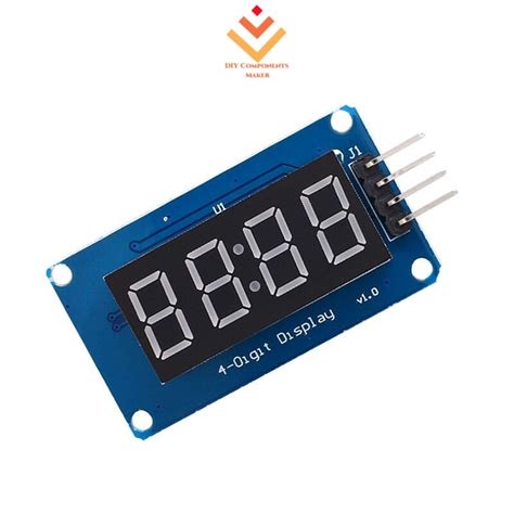 4 Bits Tm1637 Tubo Digital 036 Módulo De Exibição De Relógio Led
