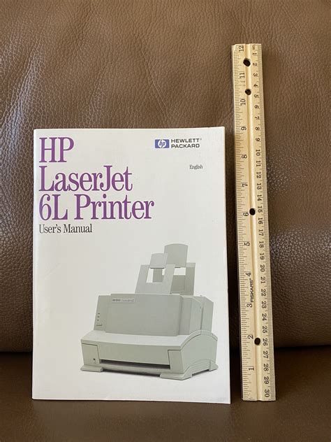 Vintage Hp Laserjet L Printer Users Manual For Sale Knoppix Net