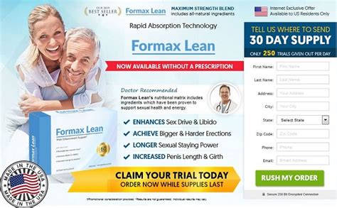 Formax Lean Male Enhancement Enhance Your Sex Drive To Stay Longer Bedboosterss Blog