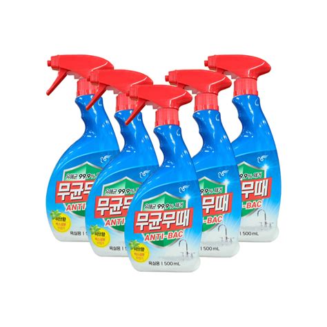 청소세제 화장실 세제 피죤 무균무때 욕실용 500ml 나바론 종합상사