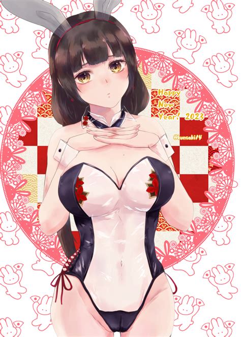 Ii Naotora Sengoku Musou Absurdres Highres Animal Ears Black Hair