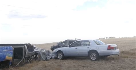 Watch A Driverless Car Hitting A Stationary Vehicle To See If IPhone Crash Detection Works