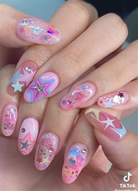 Pin By Mylifepov On Manipedis𐬾 Kawaii Nails Gel Nails Simple Nails
