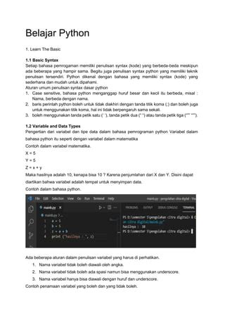 Belajar Python Docx