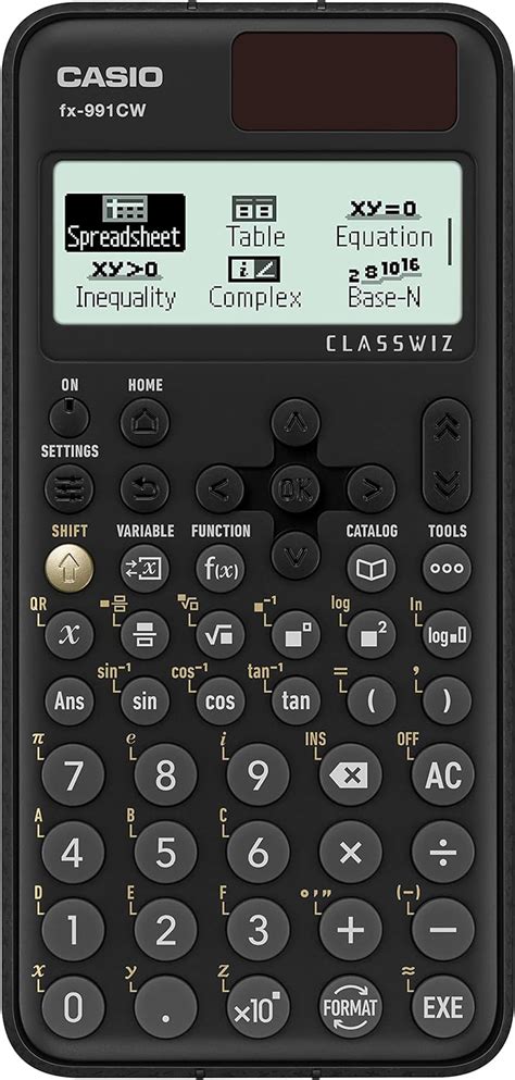 Casio Fx 991 Cw Italian Model Scientific Calculator 540 Functions