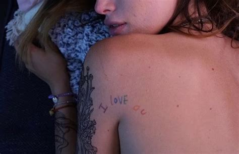 Bella Thorne Heart Tattoos