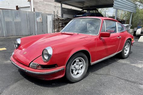 No Reserve 19735 Porsche 911t Project For Sale On Bat Auctions Sold