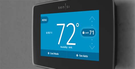 Prevent Accidental Changes With Sensi Thermostat Lock Sensi CA