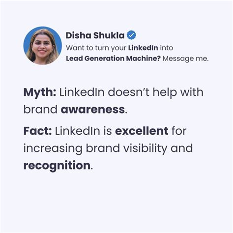 disha shukla on linkedin is linkedin effective for brand recognition