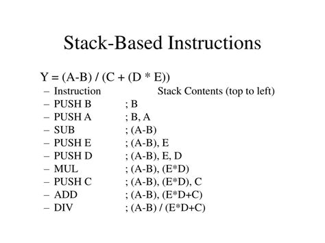 Ppt Architecture Review Instruction Set Architecture Powerpoint