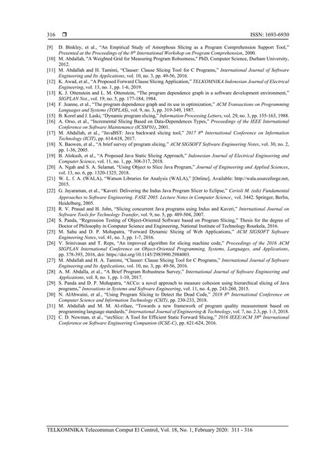 A Proposed Java Forward Slicing Approach Pdf