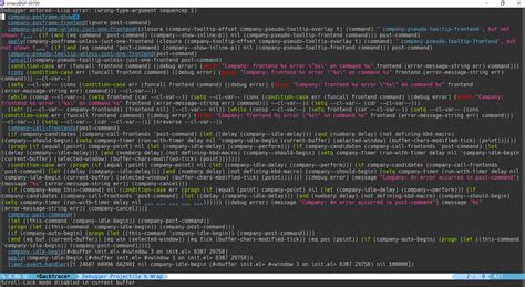 Company Pseudo Tooltip If One Frontend Error · Issue 1089 · Company Modecompany Mode · Github