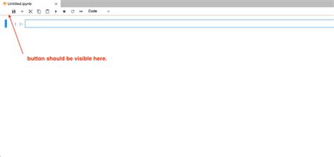 toolbar button doesn t show in example · issue 8708 · jupyterlab