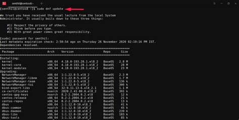 Add Delete And Grant Sudo Privileges To Users In Centos Ostechnix