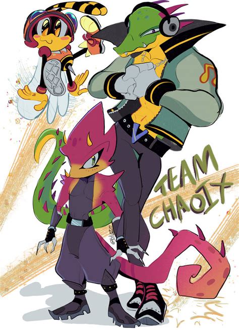 Team Chaotix By Bluerm On Deviantart