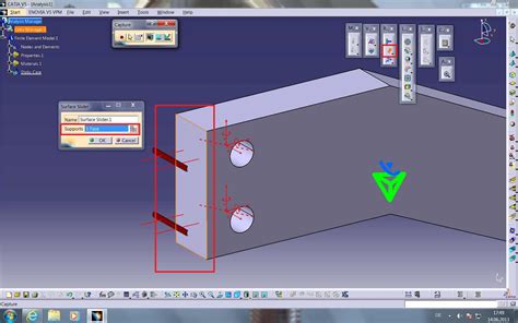 Tutorial How To Analyze A Distributed Force In Catia V5 Fem Analysis