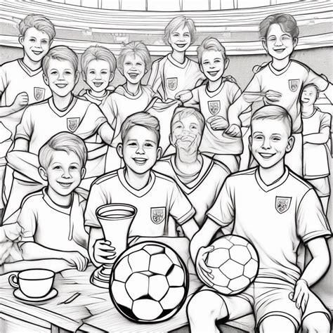 Voetbal Kleurplaten Gratis Downloaden En Printen