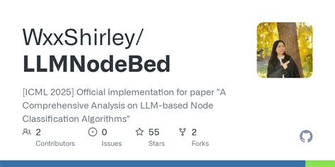 GitHub WxxShirley LLMNodeBed ICML Official Implementation For Paper A Comprehensive