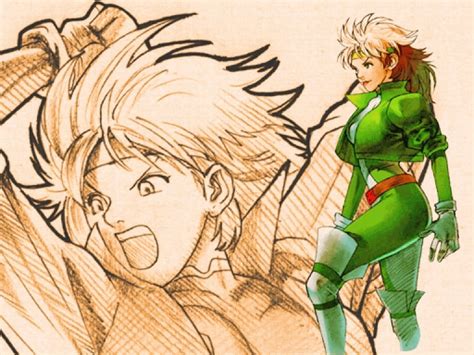 Rogue Design For Marvel Vs Capcom 2 Artwork By Bengus R Xmen