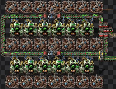 i made a simple kovarex setup which doesn t require bots circuits or
