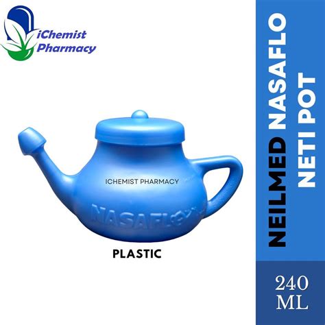 Neilmed Nasaflo Neti Pot For Sinus Rinse Pot Only Instruction Book Shopee Malaysia