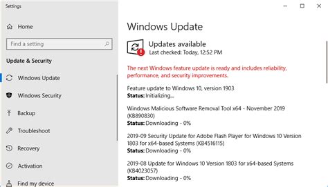 microsoft auto updating windows 10 1803 devices to may 2019 update