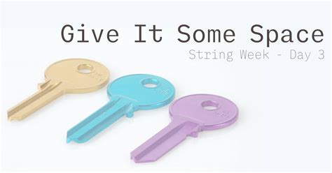 String Week Challenge Day 3