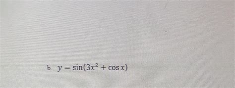 Solved Use The Chain Rule To Solve The Following Use The Chegg