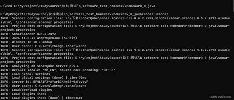 本地java项目 使用 sonarqube 静态测试实验 sonarqube单元测试要怎么写 csdn博客