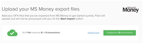 Importing Accounts And Transactions From Microsoft Money Pocketsmith Learn Center
