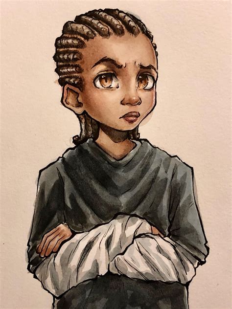 Riley Freeman The Boondocks In My Style R Watercolor