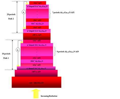 Design Of 1 33 μm And 1 55 μm Wavelengths Quantum Cascade Photodetector