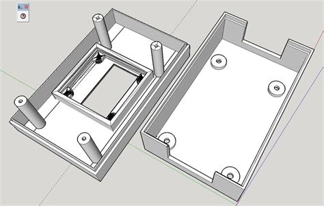 free 3d file updated h801 esp8266 alternate case with ssd1306 oled