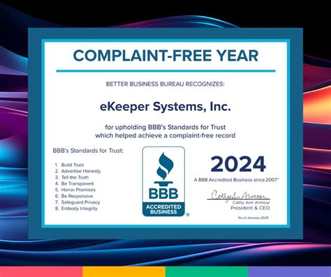 eKeeper Recognized by BBB Serving Central Indiana - eKeeper | eKeeper