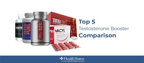 Top 5 Testosterone Booster Supplements Comparison 2025