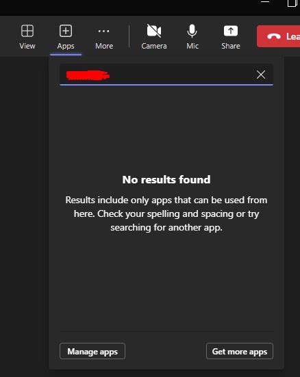 Custom Teams App Not Visible In Teams Call Stack Overflow
