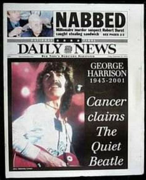 Pin By Robin Healy Hubbard On Gorgeous George Harrison George Harrison Historical Newspaper