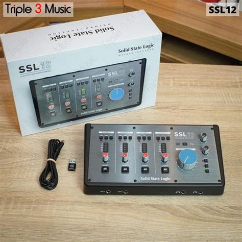 Jual Solid State Logic SSL 12 SSL12 32 Bit 192 KHz Soundcard Recording Kota Bandung